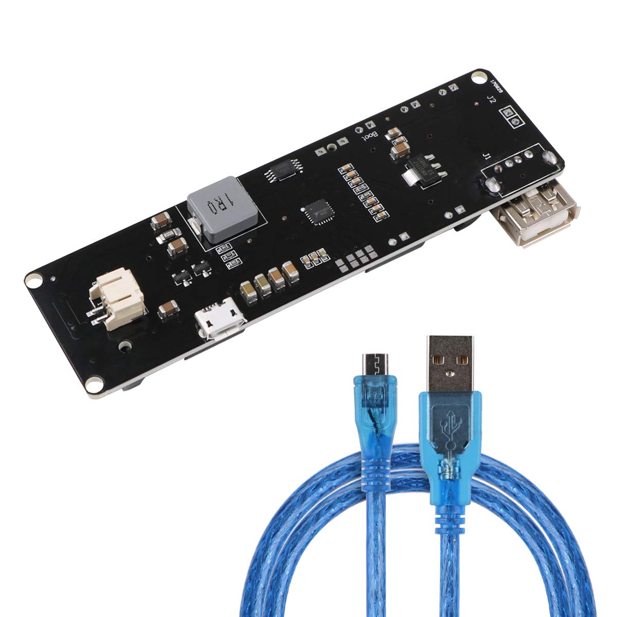 MakerFocus 2pcs Wemos 18650-Battery Shield V3 ESP32 for Raspberry Pi a