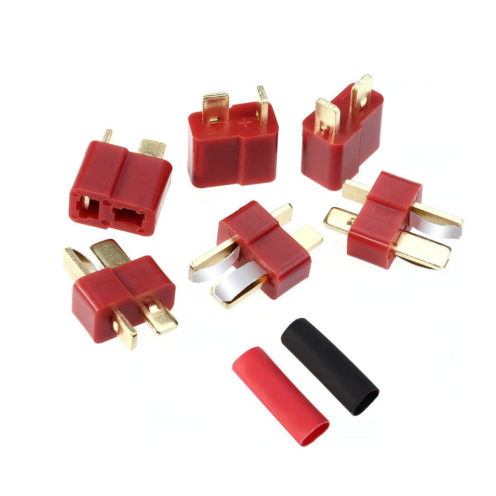 20 Pairs T-Plug Connectors 40 pcs Shrink Tubing – MakerFocus