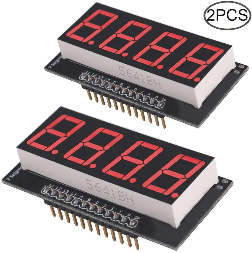 Arduino Led Display 4-Digit 7-Segment Module – MakerFocus