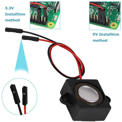 2pcs Arduino Speaker 3 Watt 8 Ohm Single Cavity Mini Speaker Full-rang ...