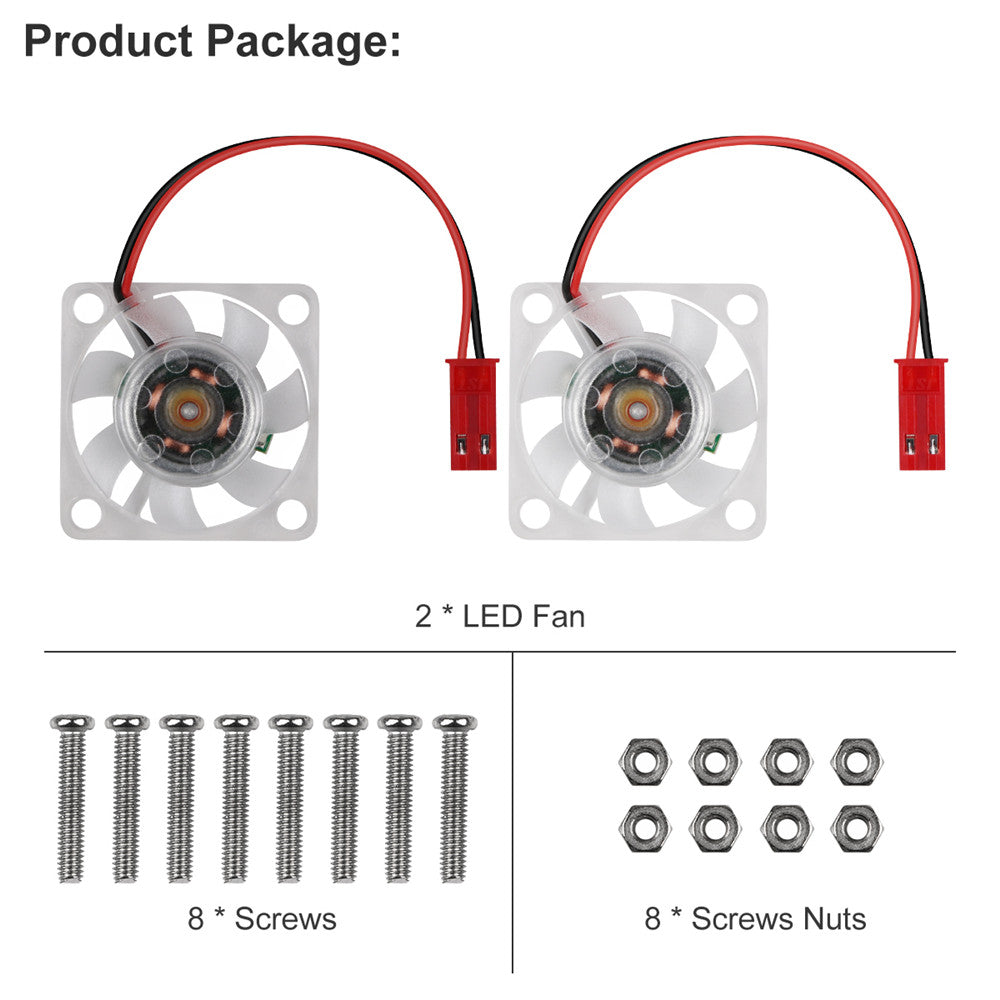 Raspberry Pi 4 Fan Raspberry Pi Cooling Fan for Raspberry Pi 4B / 3B ...