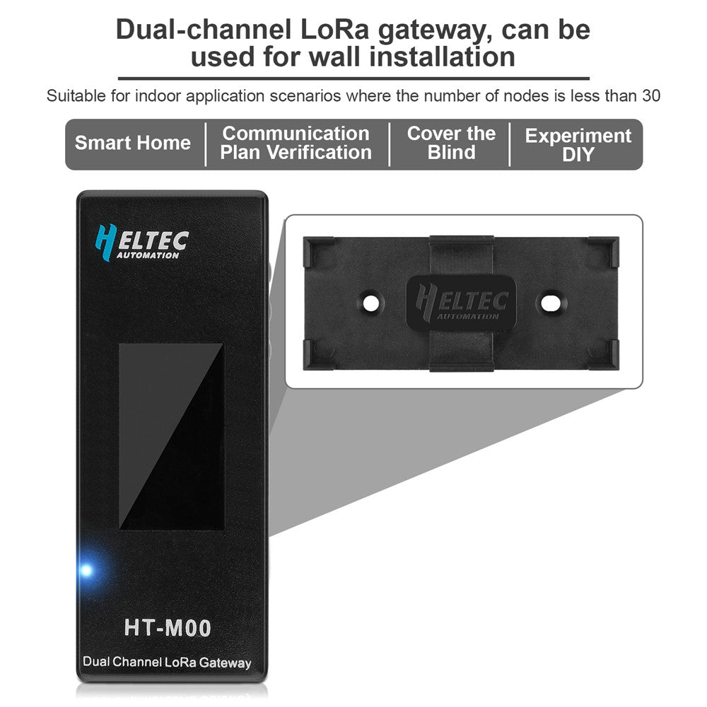 Lorawan Lora Gateway ESP32 Sx1276 Chip 5V Low-Cost HT-M00 Dual Channel ...
