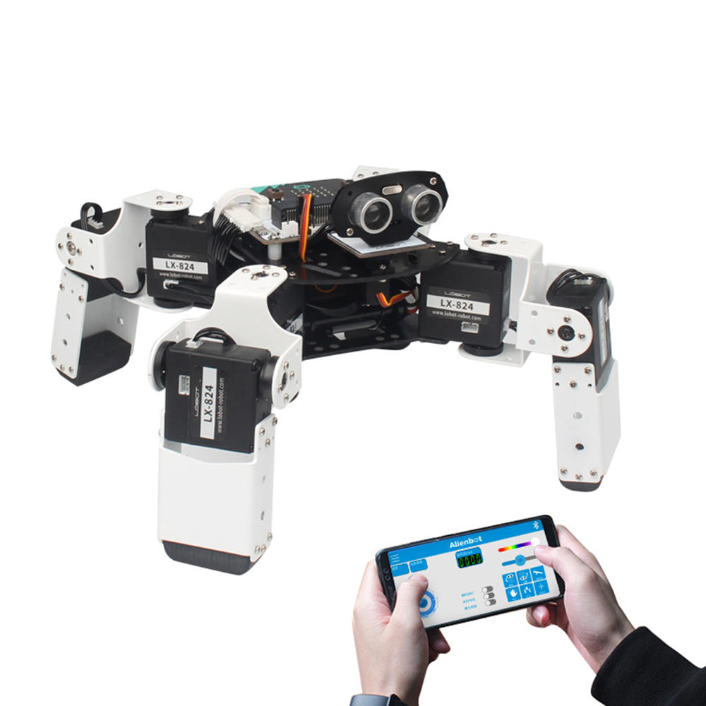 LOBOT Alienbot Micro:bit Programmable Multifunctional PC/APP Control S ...