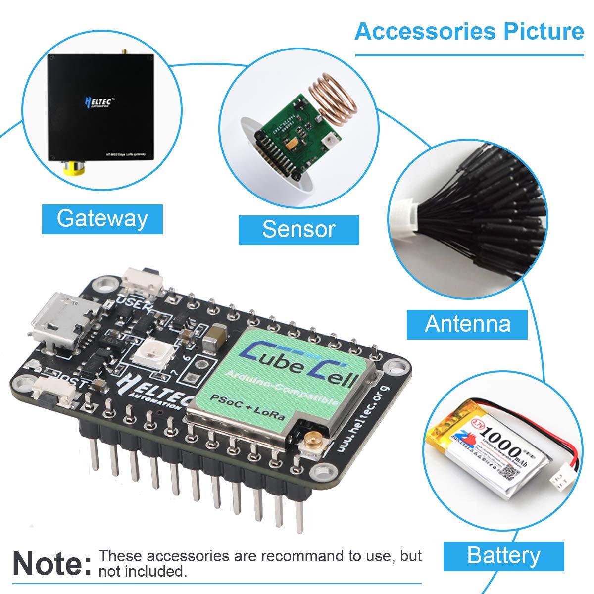 MakerFocus Lora SX1262 Module 868 915 MHZ LoRaWAN IoT Development Boar