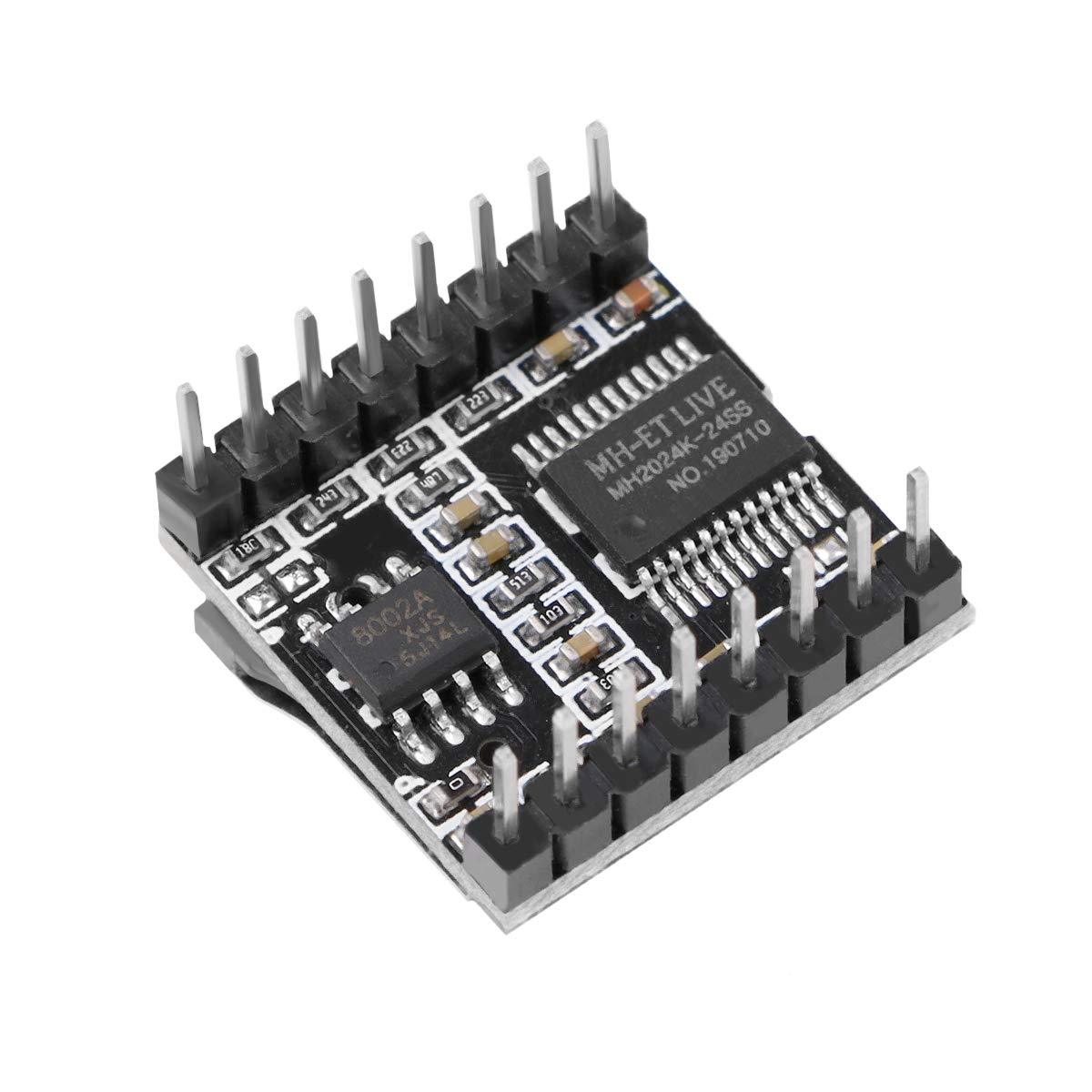 MakerFocus 2pcs DFPlayer Mini MP3 Player Module for Arduino Support TF