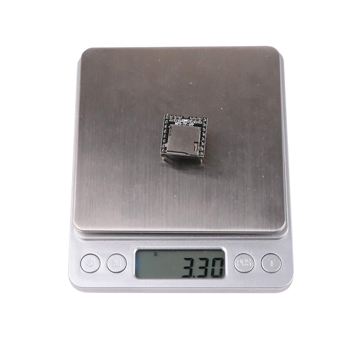 MakerFocus 2pcs DFPlayer Mini MP3 Player Module for Arduino Support TF