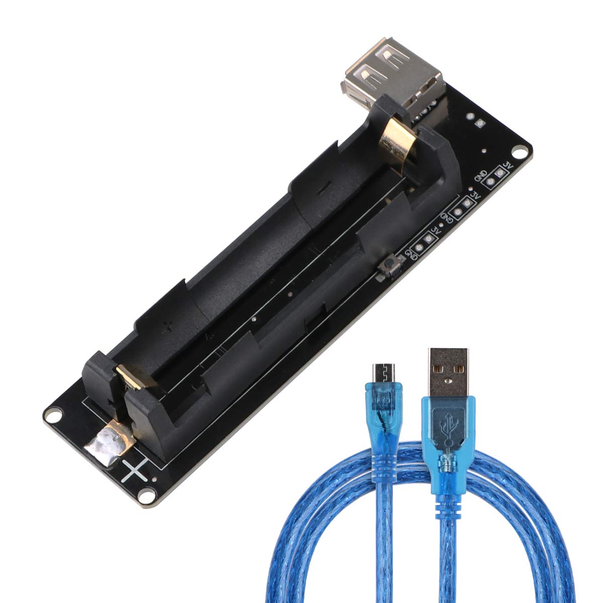 MakerFocus 2pcs Wemos 18650-Battery Shield V3 ESP32 for Raspberry Pi a