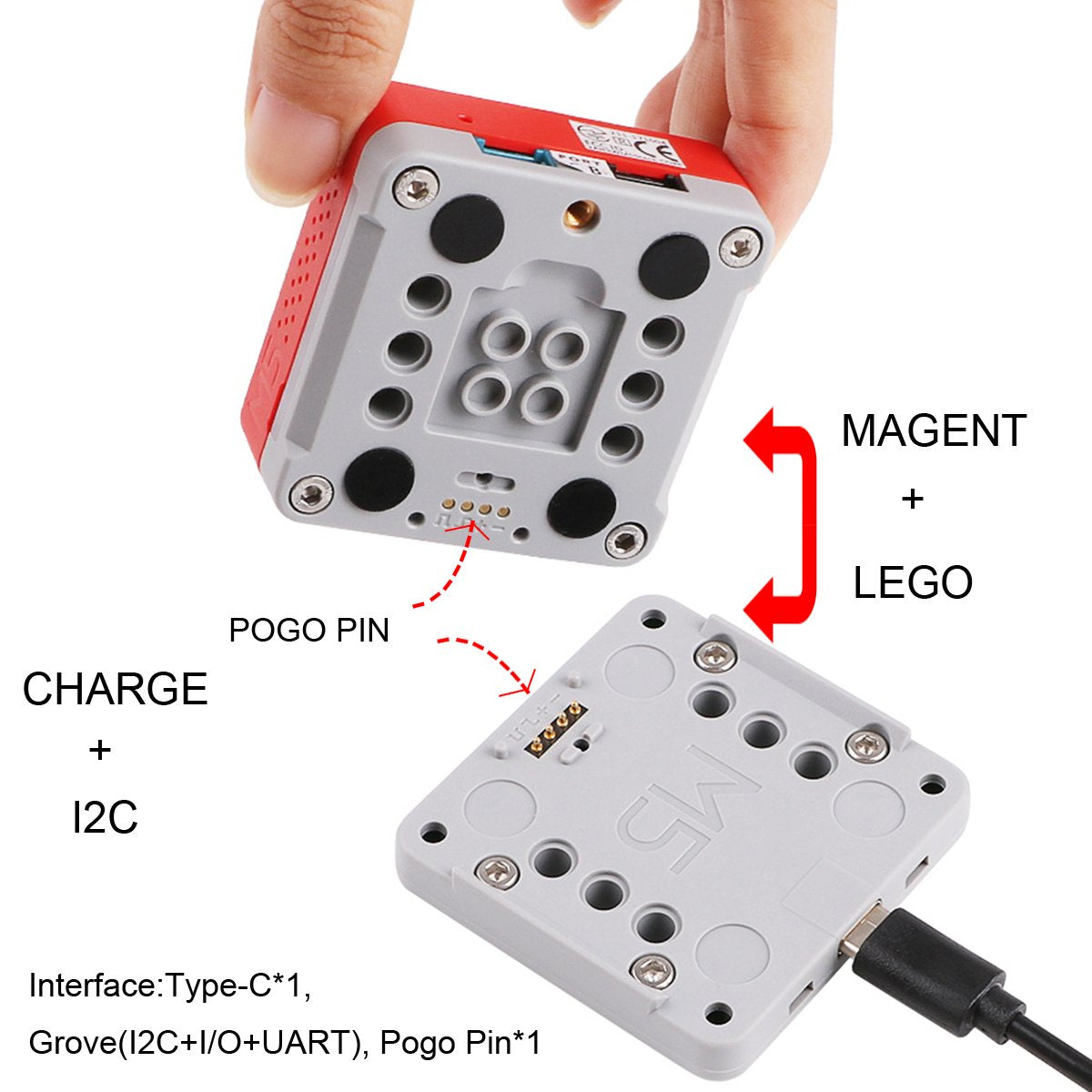 M5Stack FIRE IoT Kit 240MHz Dual Core ESP32 Development Stackable Kit – MakerFocus