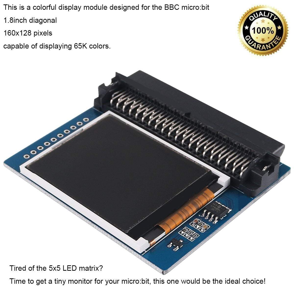 MakerFocus 1.8inch LCD Colorful Display 160x128 Pixels with SPI Interf