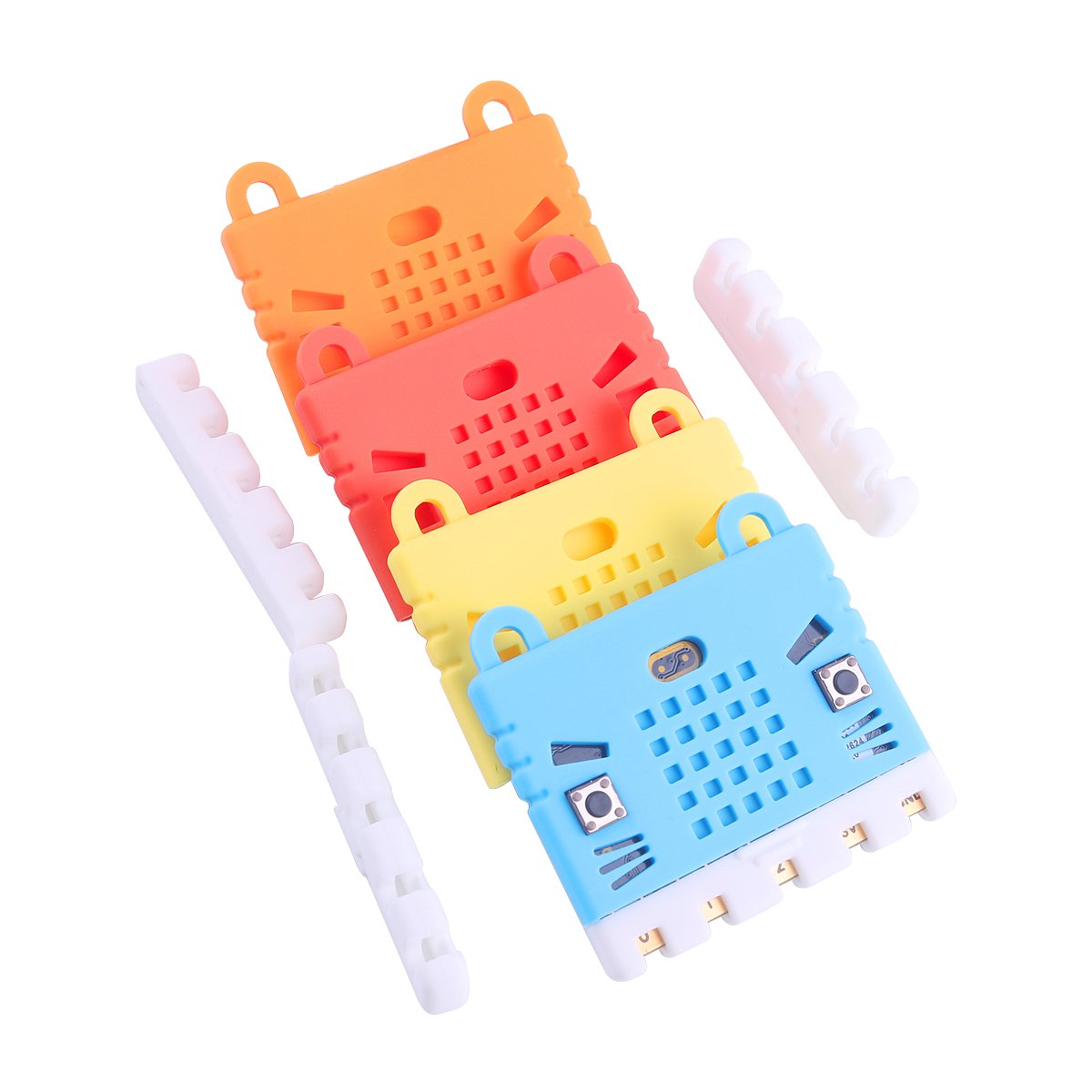 MakerFocus 2pcs Micro:bit Protective Case Non-acrylic Silicone Case