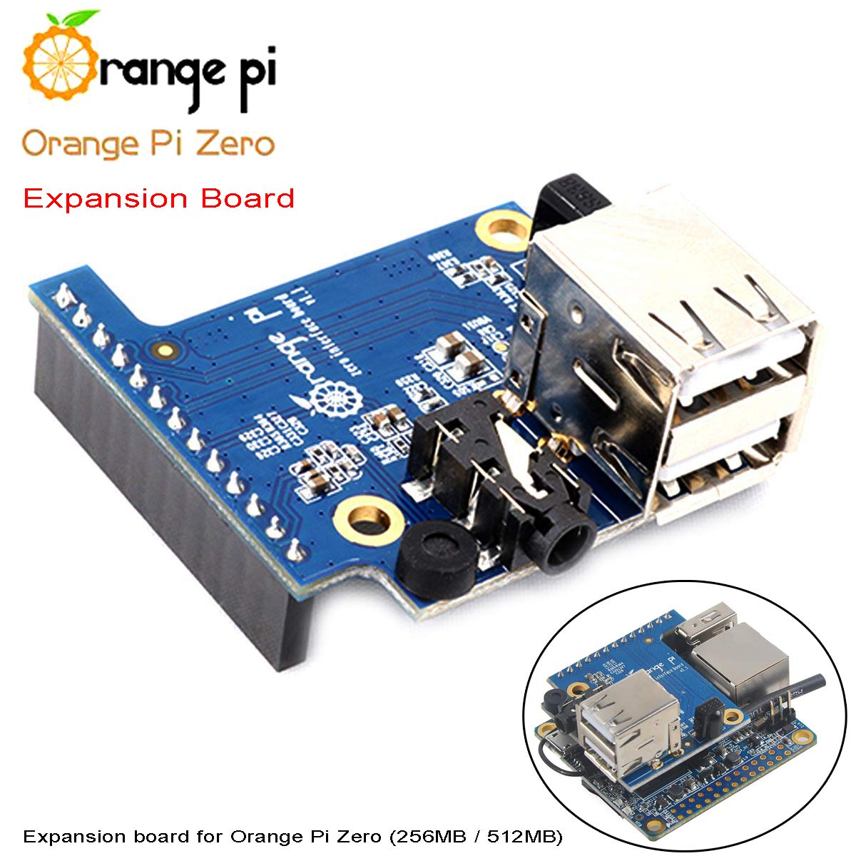 MakerFocus Orange Pi Zero Expansion Board Interface Adapter Board