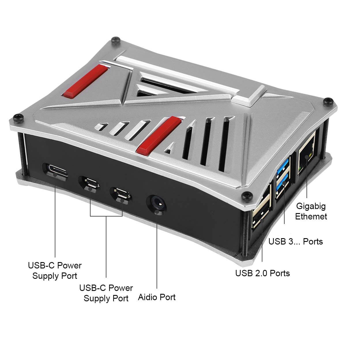 Raspberry Pi 5 Power Supply Diymore Heatsink Compatible With Raspberry ...