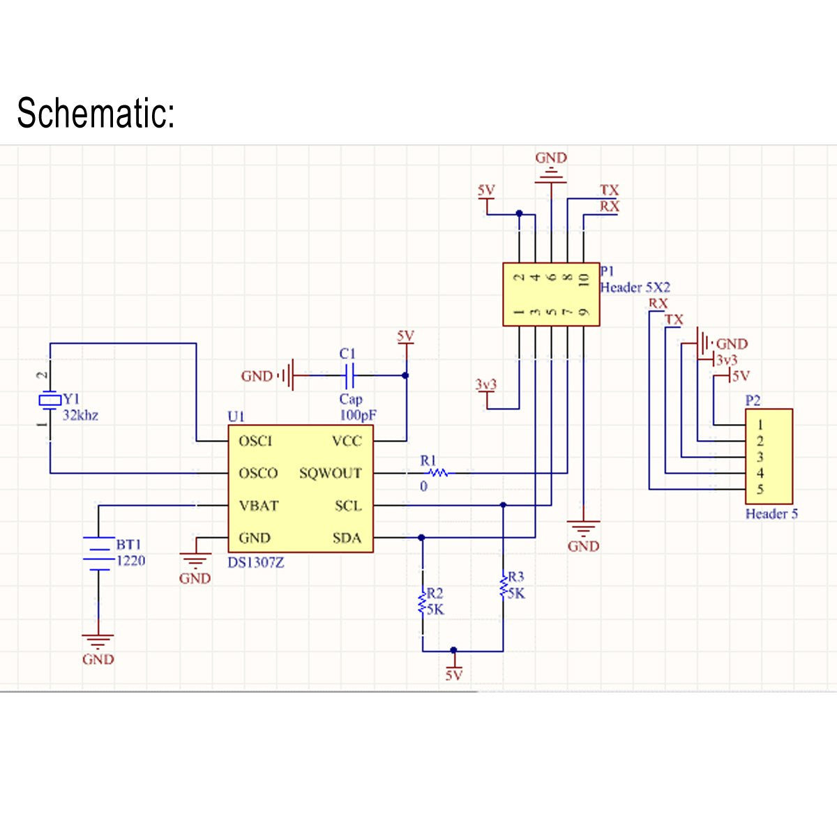 MakerFocus DS3231 RTC Module Raspberry pi Real Time Clock Module with