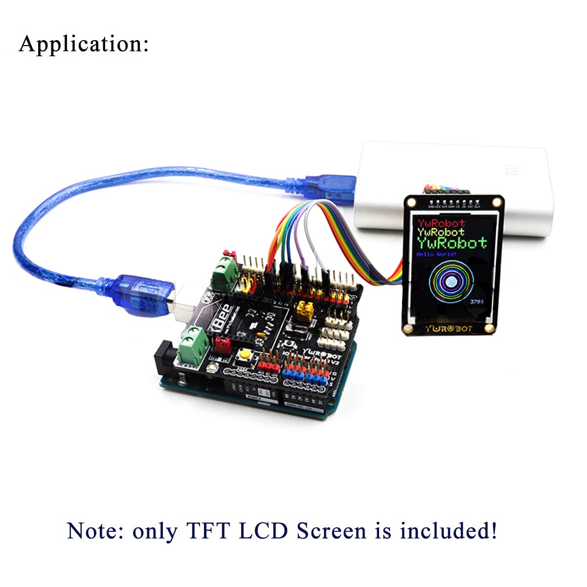 MakerFocus 1.8inch I2C TFT LCD Display Module For Arduino DIY